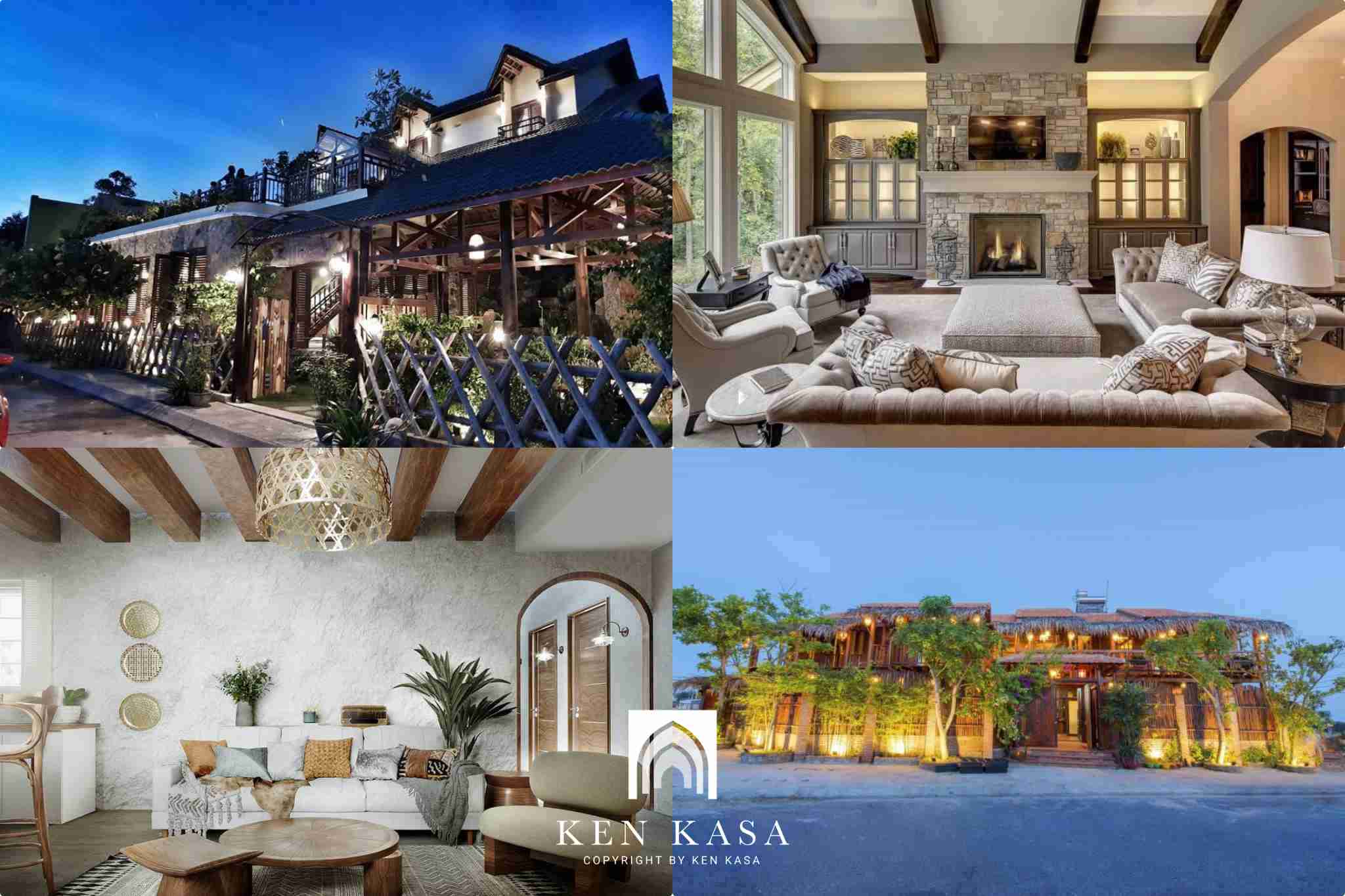 Tổng hợp 10+ mẫu nhà homestay phong cách rustic ấn tượng nhất