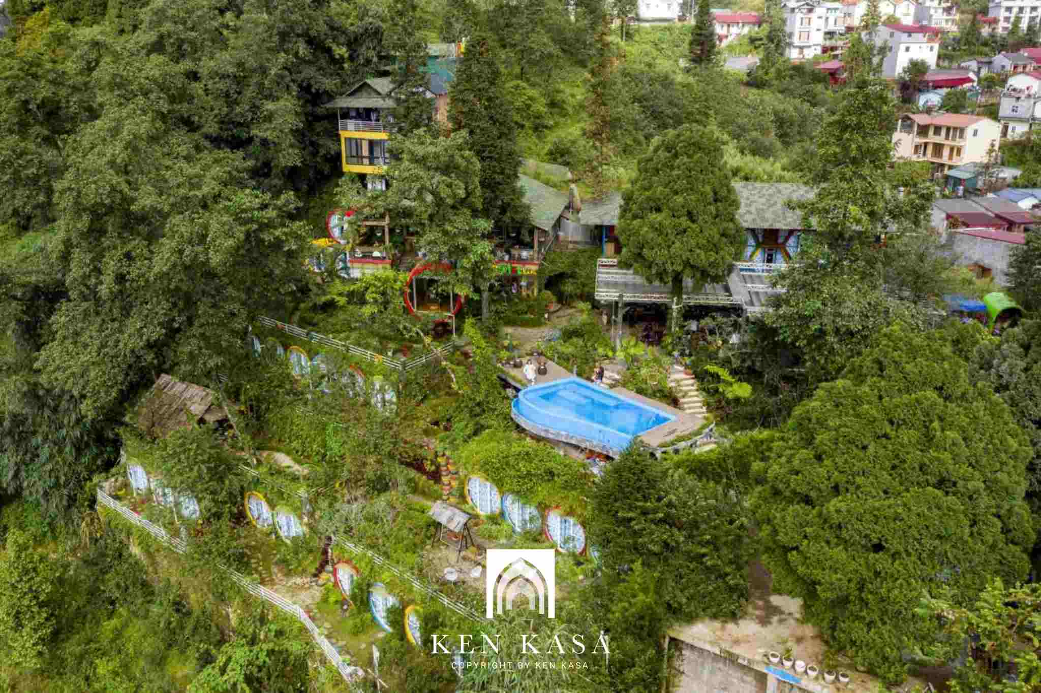 Top 15 mẫu nhà homestay trên đồi độc đáo gây ấn tượng với khách hàng